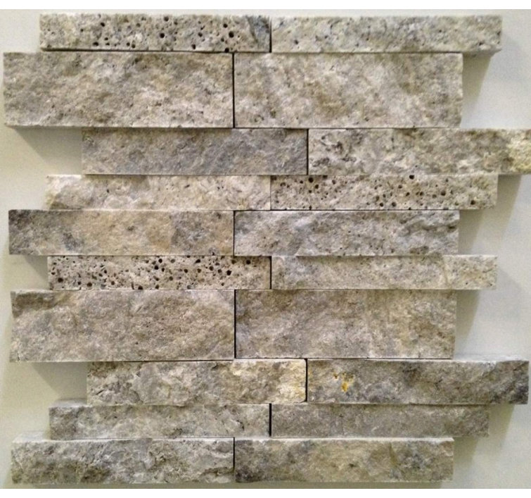 Cordelio LEDGESTONE SPLITFACE SILVER | Wayfair